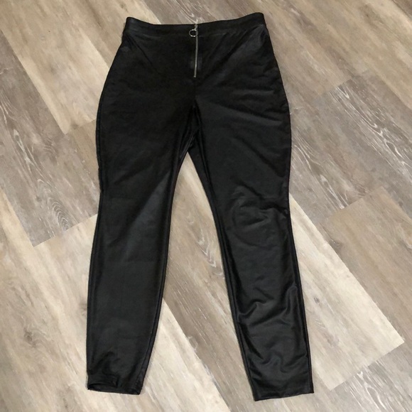 wild fable | Pants & Jumpsuits | Wild Fable Faux Leather Leggings ...